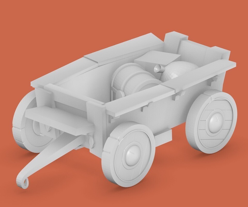 Free STL file Wagon・3D printer design to download・Cults