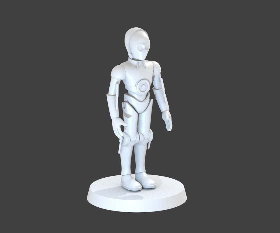 Free STL file C3P0 - Protocol Droid 🤖・Model to download and 3D print・Cults