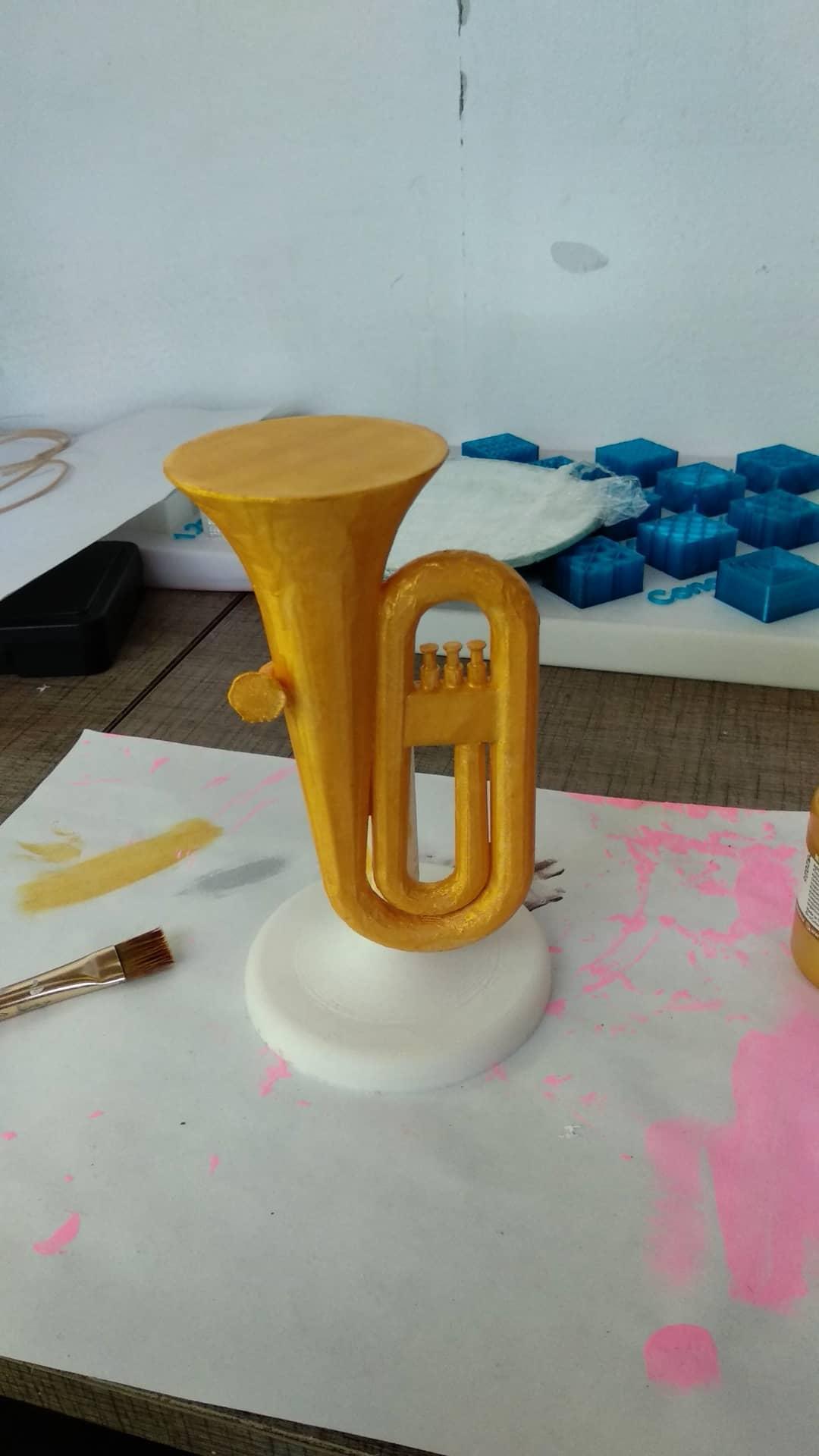STL file Tuba Trophy 🏆・3D printable model to download・Cults