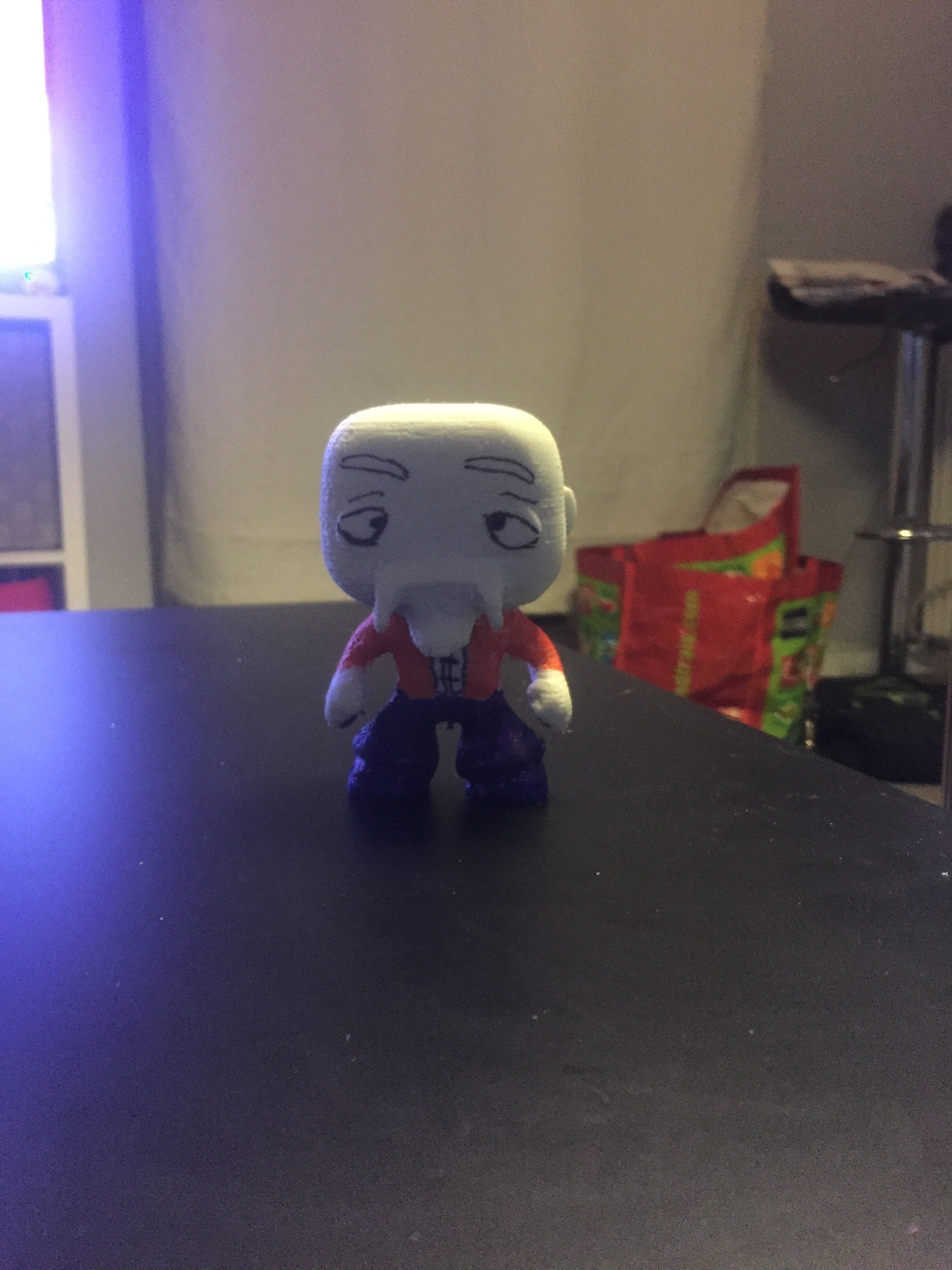 STL file muten roshi,genial turtle,kame sennin,dbz,funko 🎲・3D print ...