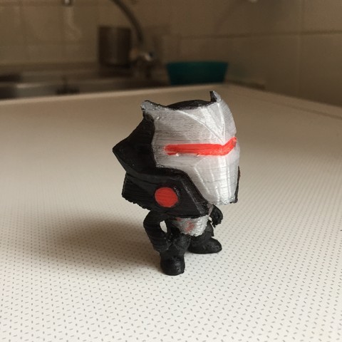 Download STL file Fortnite Omega funko pop funko ・ Cults