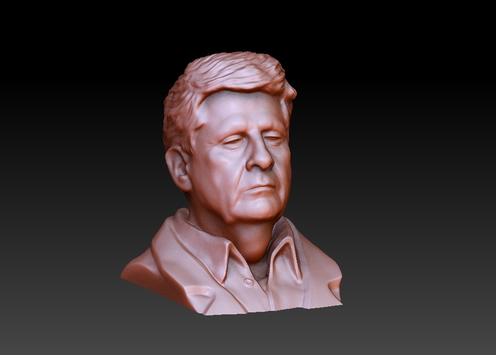 STL file Man Head Bust・Model to download and 3D print・Cults