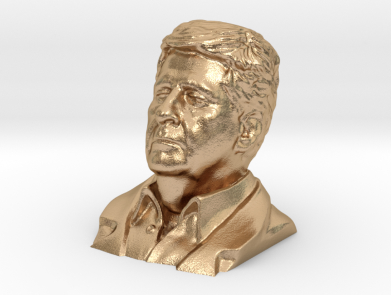 STL file Man Head Bust・Model to download and 3D print・Cults