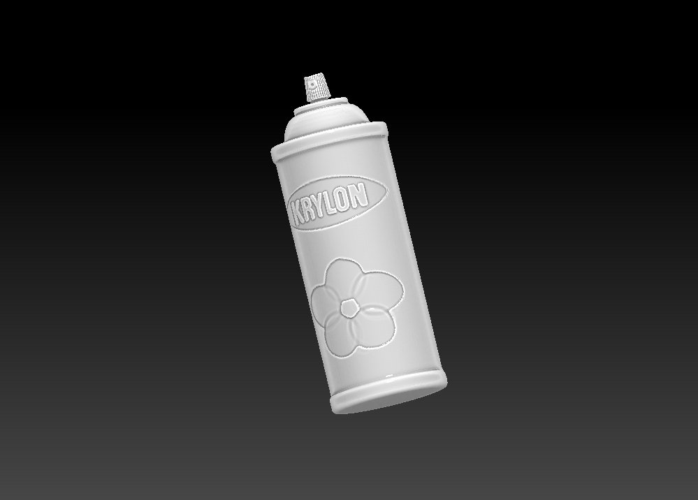 STL file Old krylon spray can・3D printable design to download・Cults