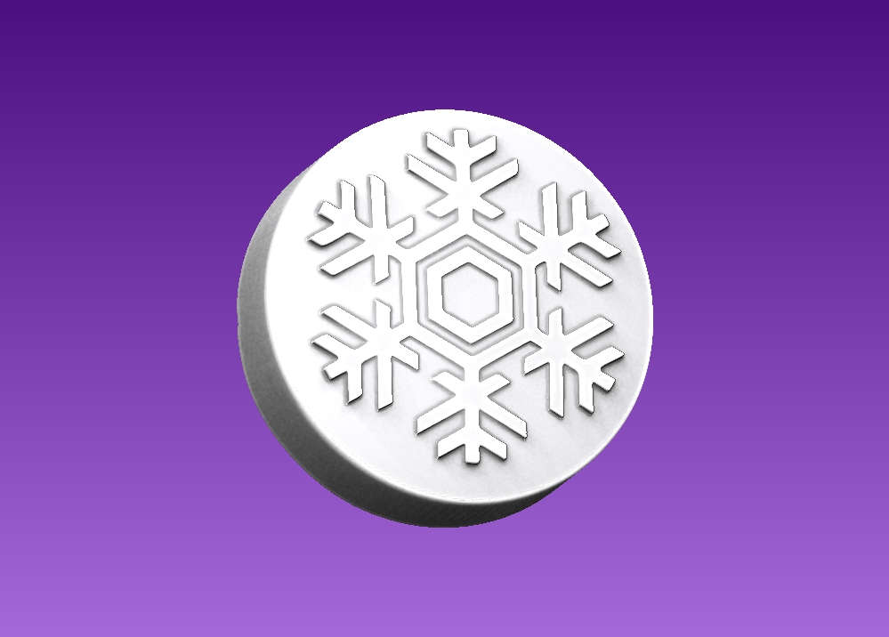 STL file Euphoria Snowflake Pill・Model to download and 3D print・Cults