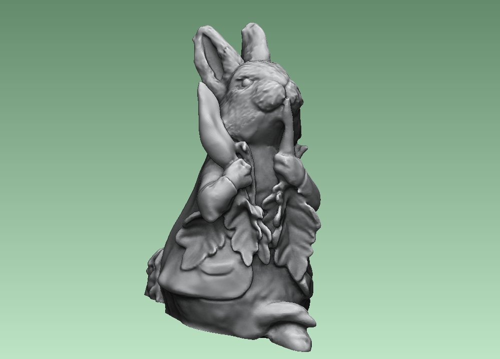 STL-Datei Peter Rabbit isst Karotten・Modell zum Herunterladen und 3D ...
