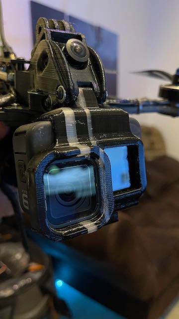 Descargar archivo 3D gratis RangeX GoPro9 Epic mount protegido con GPS + ranura tbs nd・Modelo ...