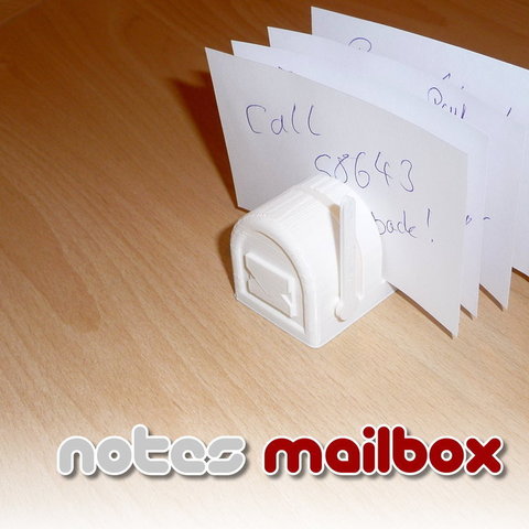 Download free STL file Notes Mailbox • Design to 3D print ・ Cults