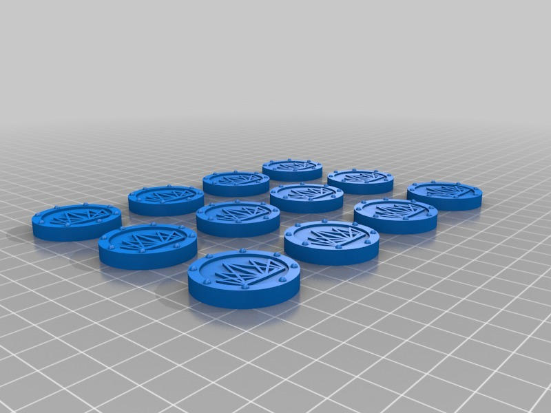 Free 3D file Checkers・3D printer design to download・Cults