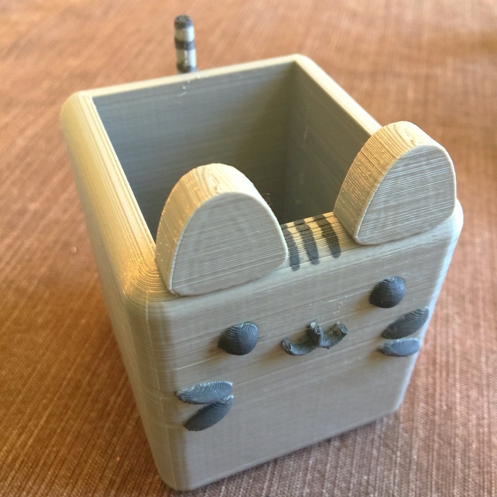 Free 3D file Pusheen Planter・Template to download and 3D print・Cults