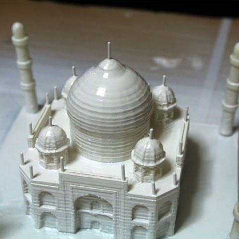 Download free STL file My TajMahar(1:1000) • 3D printing design ・ Cults