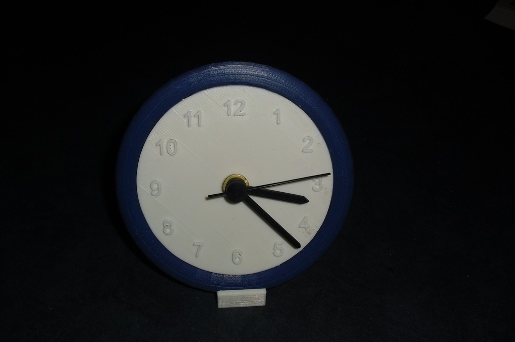 Free STL file clock・3D printing template to download・Cults
