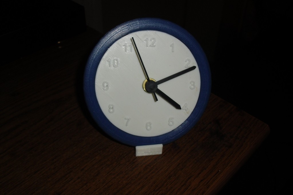 Free STL file clock・3D printing template to download・Cults