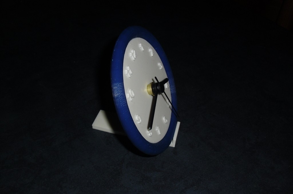 Free STL file clock・3D printing template to download・Cults
