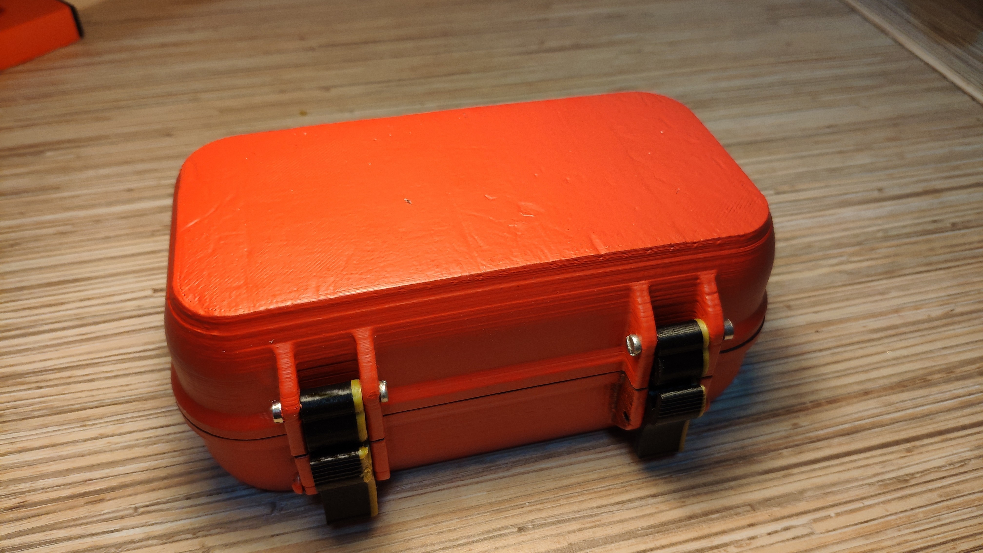 3D printing Customizable Rugged Waterproof Box • made with Tevo ...