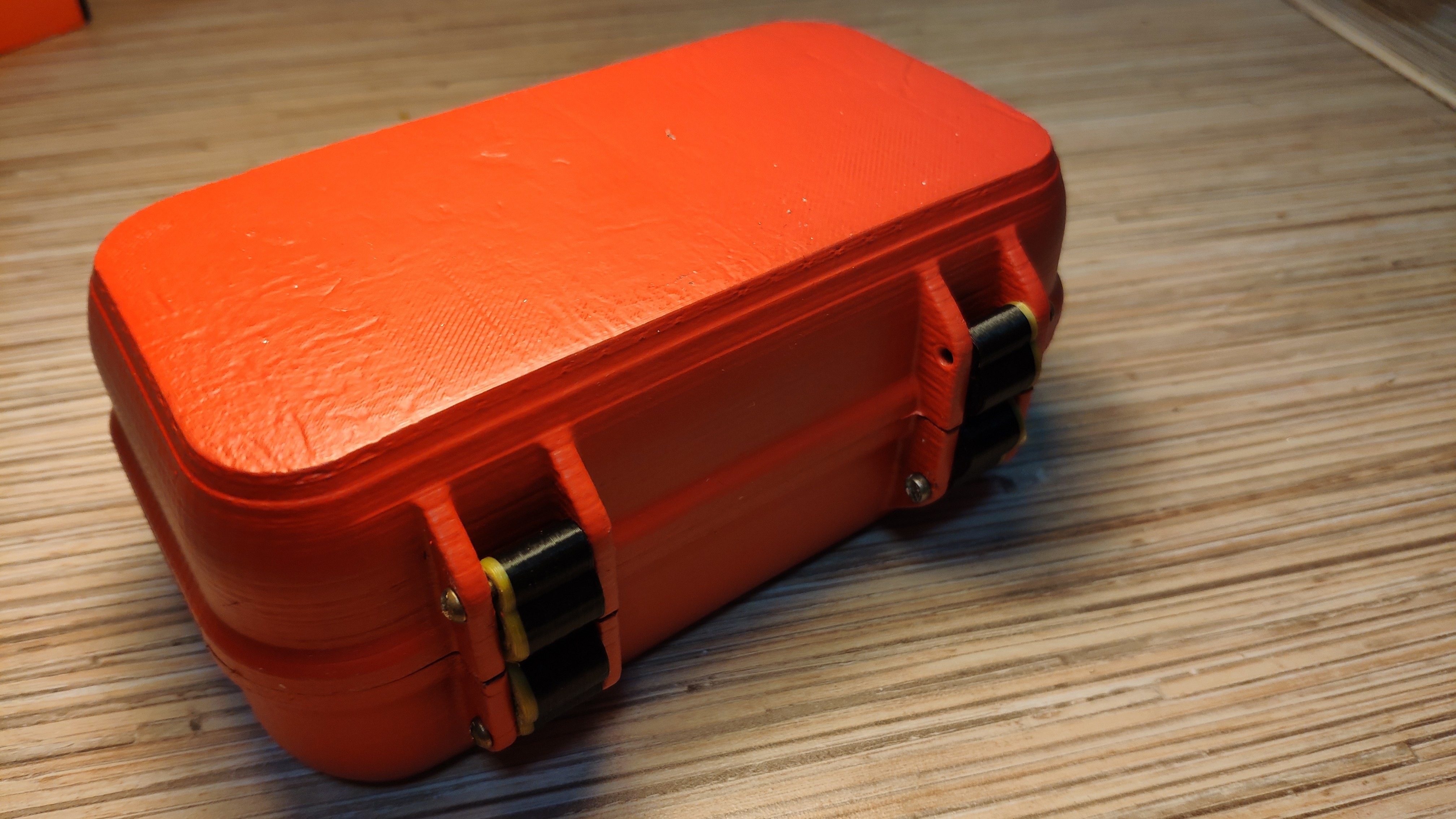 3D printing Customizable Rugged Waterproof Box • made with Tevo ...