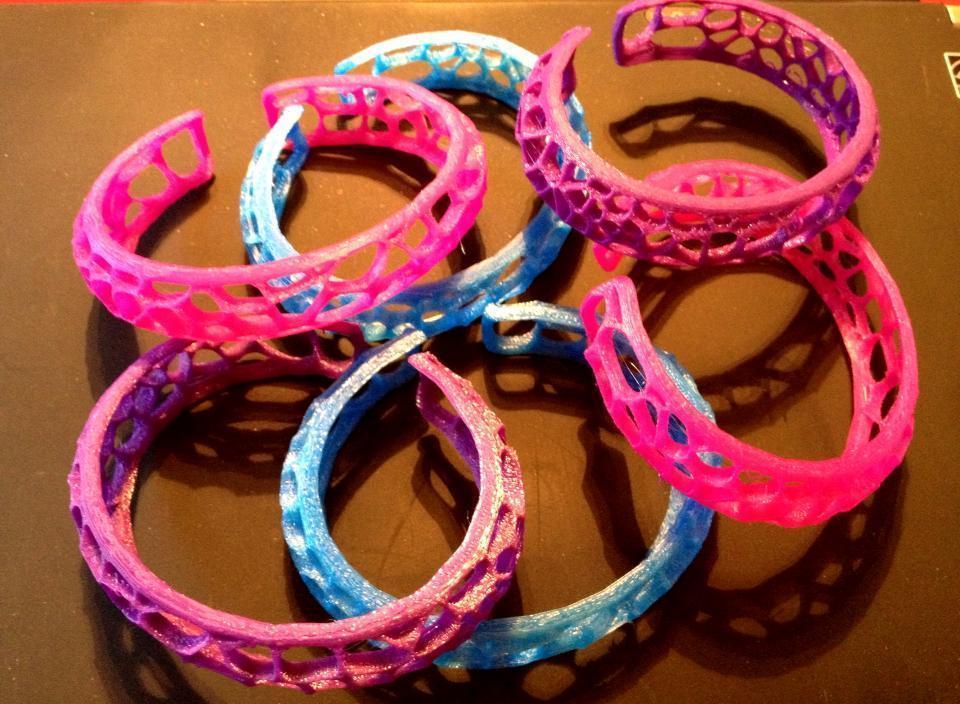 Free STL file Coral Cuffs Redux・3D printing template to download・Cults