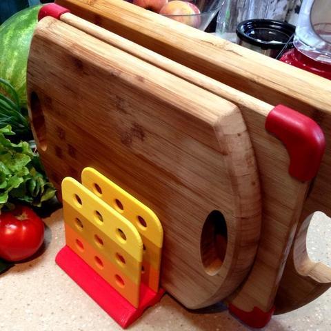 Download free 3D printing models Cutting Board Drying Rack / Desk File ...
