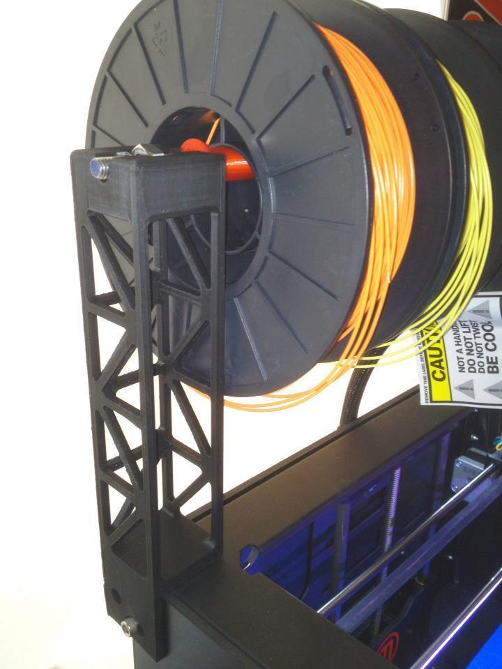 STL-Datei Replicator 2 Top Mount Filament Spool Holder/Dispenser 🔝 ...