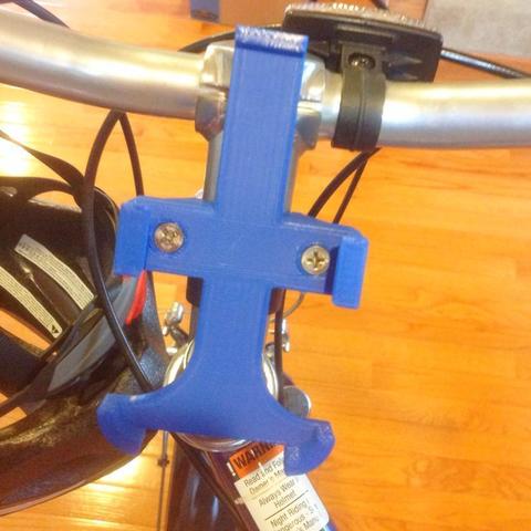 Download free STL file iPhone 4s bike mount revised. • 3D print model ・ Cults