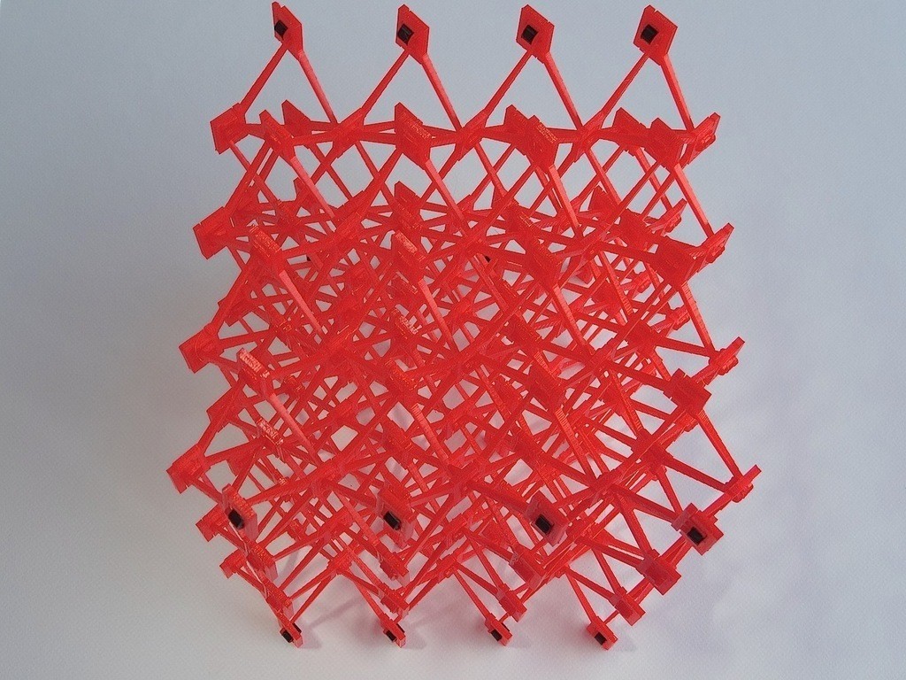 Free STL file Snap-build Cellular Structure・3D print design to download ...