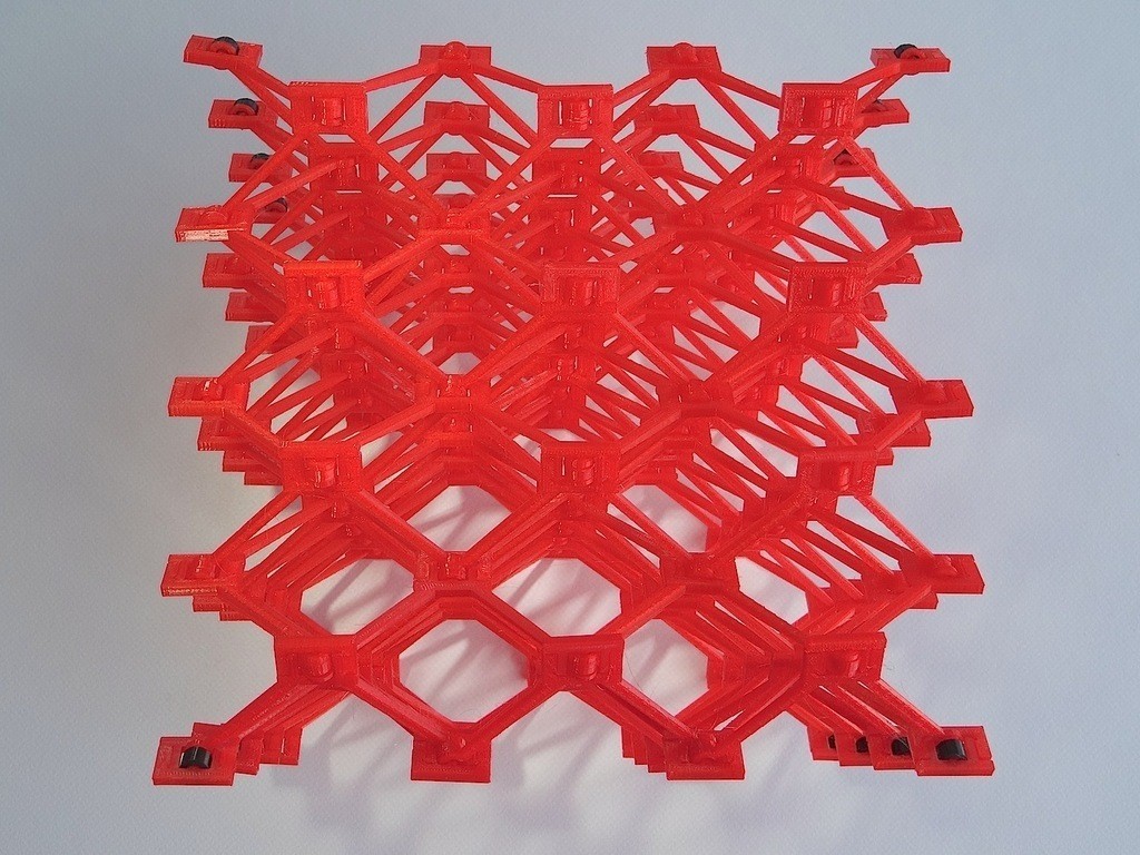 Free STL file Snap-build Cellular Structure・3D print design to download ...