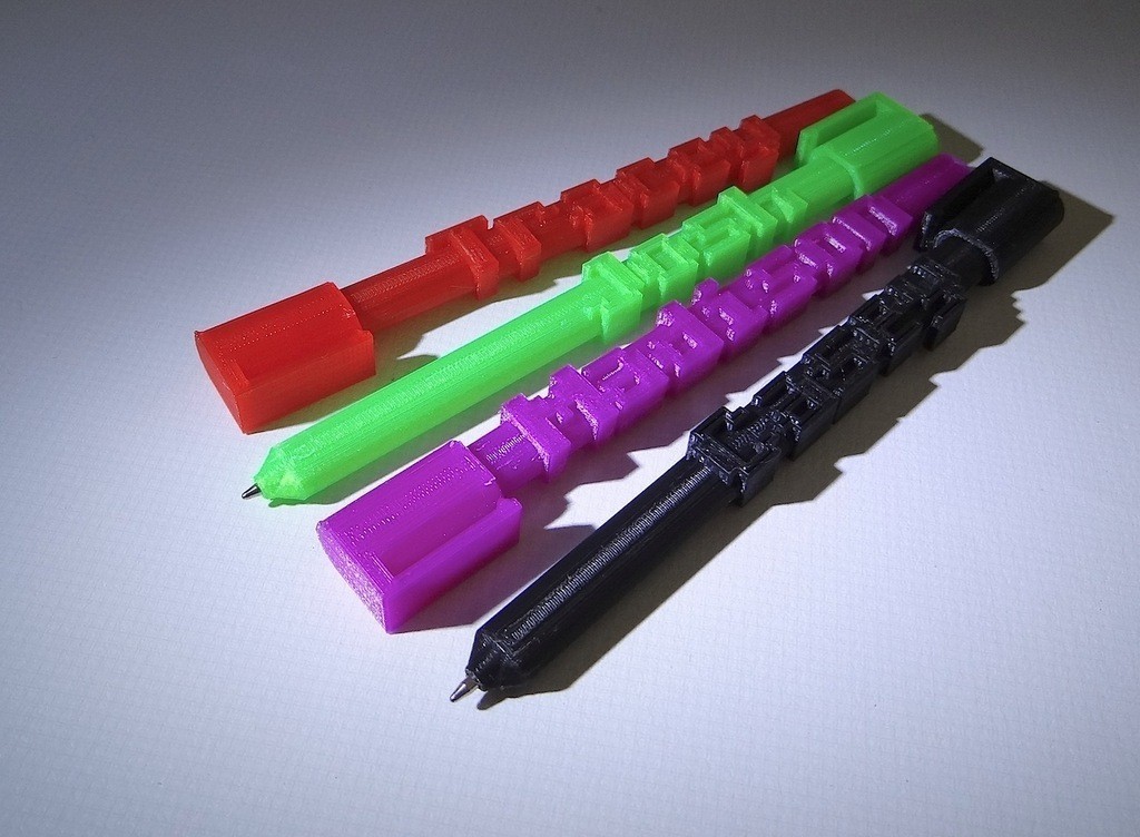 Download free STL file Advanced Word Pen • 3D printing object ・ Cults