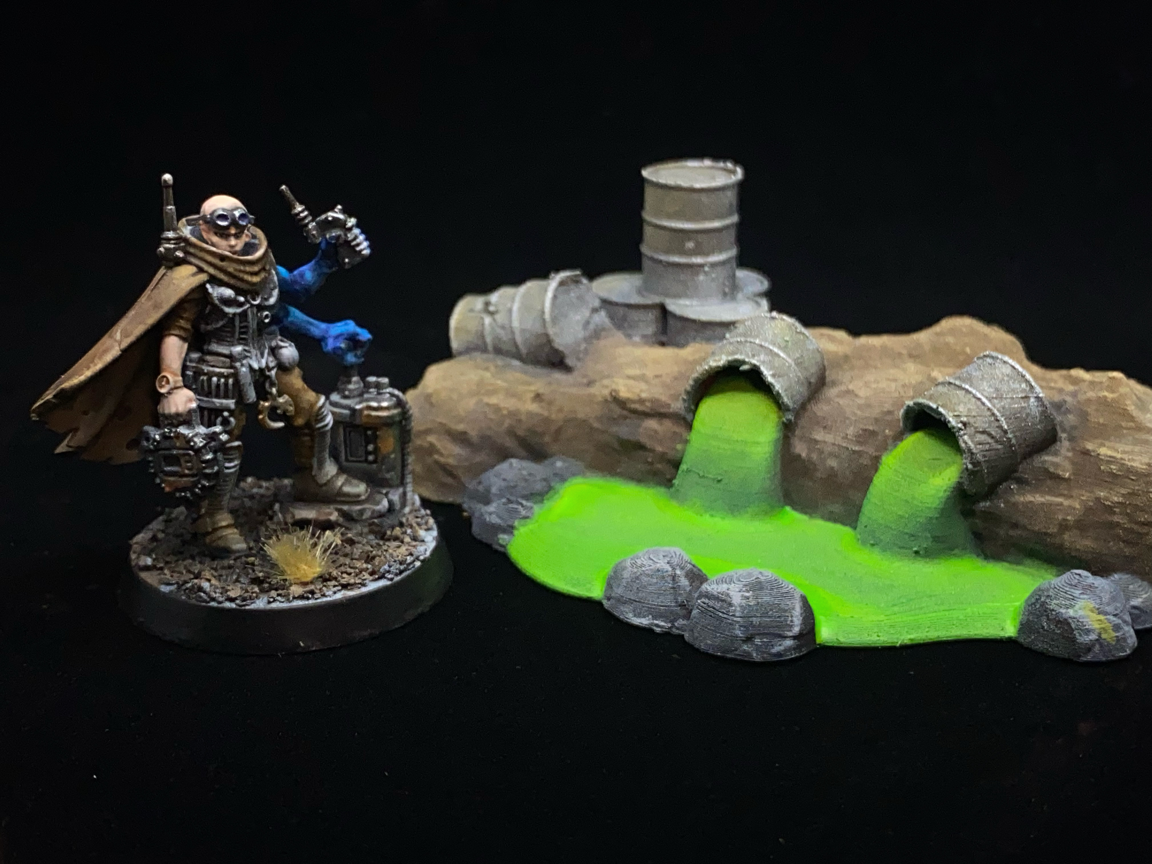 Free STL file Toxic Barrel Sludge・Model to download and 3D print・Cults