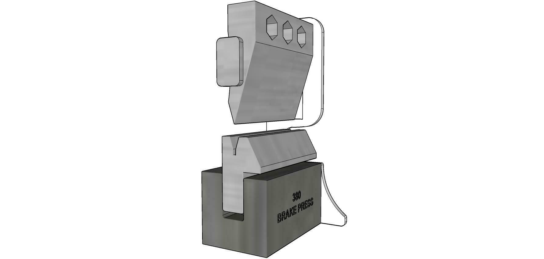 Free STL file Press Brake 👽・3D print design to download・Cults