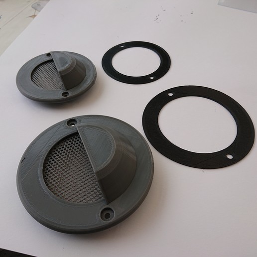 Download free 3D printer model Round Vent 70mm ・ Cults
