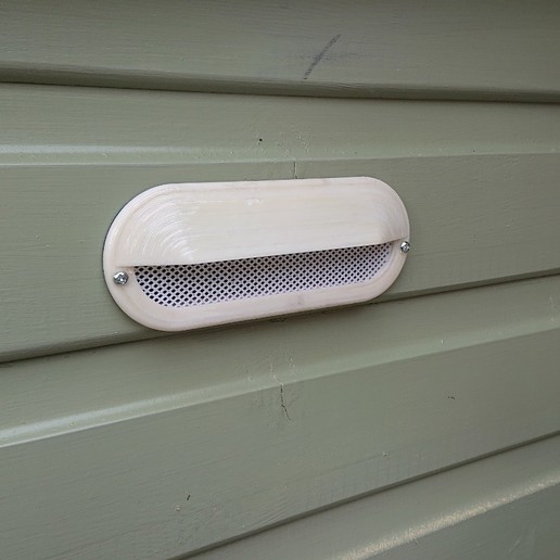 Download free 3D printer designs Shed Vent ・ Cults