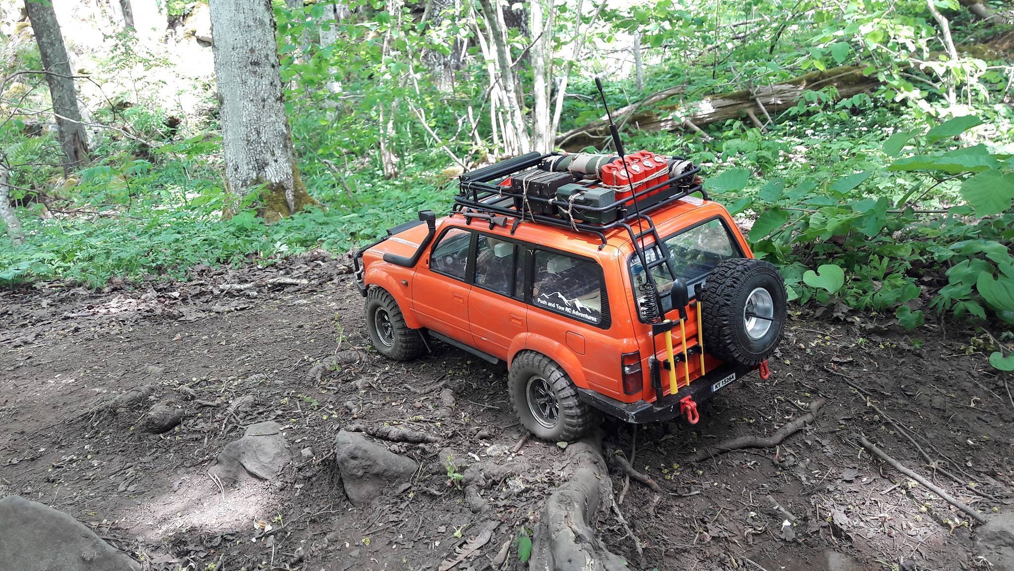 STL file Bumper toyota landcruiser LC80 rear 🚗・Model to download and 3D ...