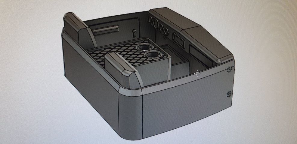 Файл STL Proline Power wagon interior・Шаблон для загрузки и 3D-печати・Cults
