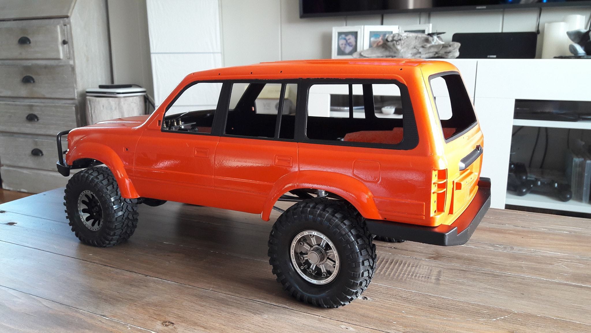 STL file Bumper toyota landcruiser LC80 rear 🚗・Model to download and 3D ...