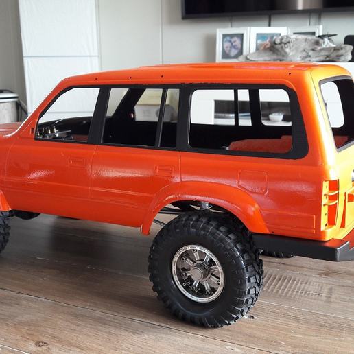 Download STL file Bumper toyota landcruiser LC80 rear • 3D printing ...