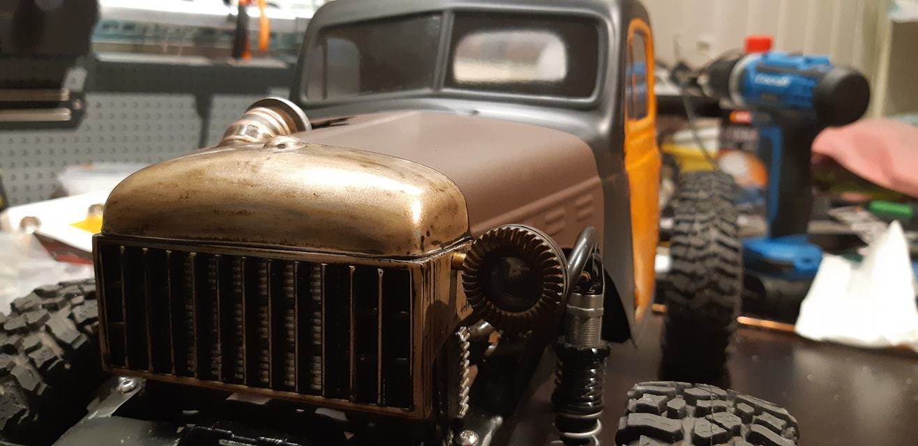 STL file Proline Power wagon grill detachable・Design to download and 3D ...