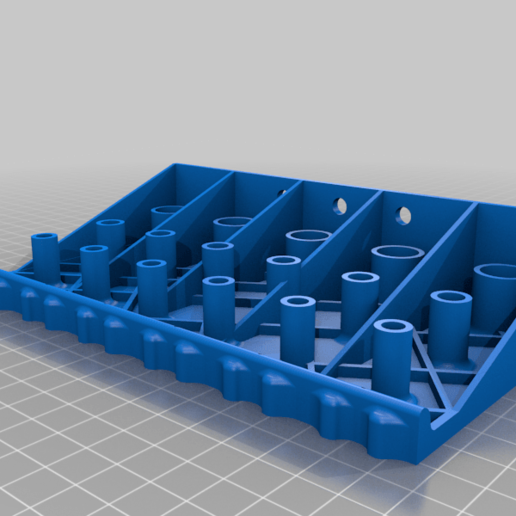 Download free 3D printing files Pegboard screwdriver holder for 4mm ...