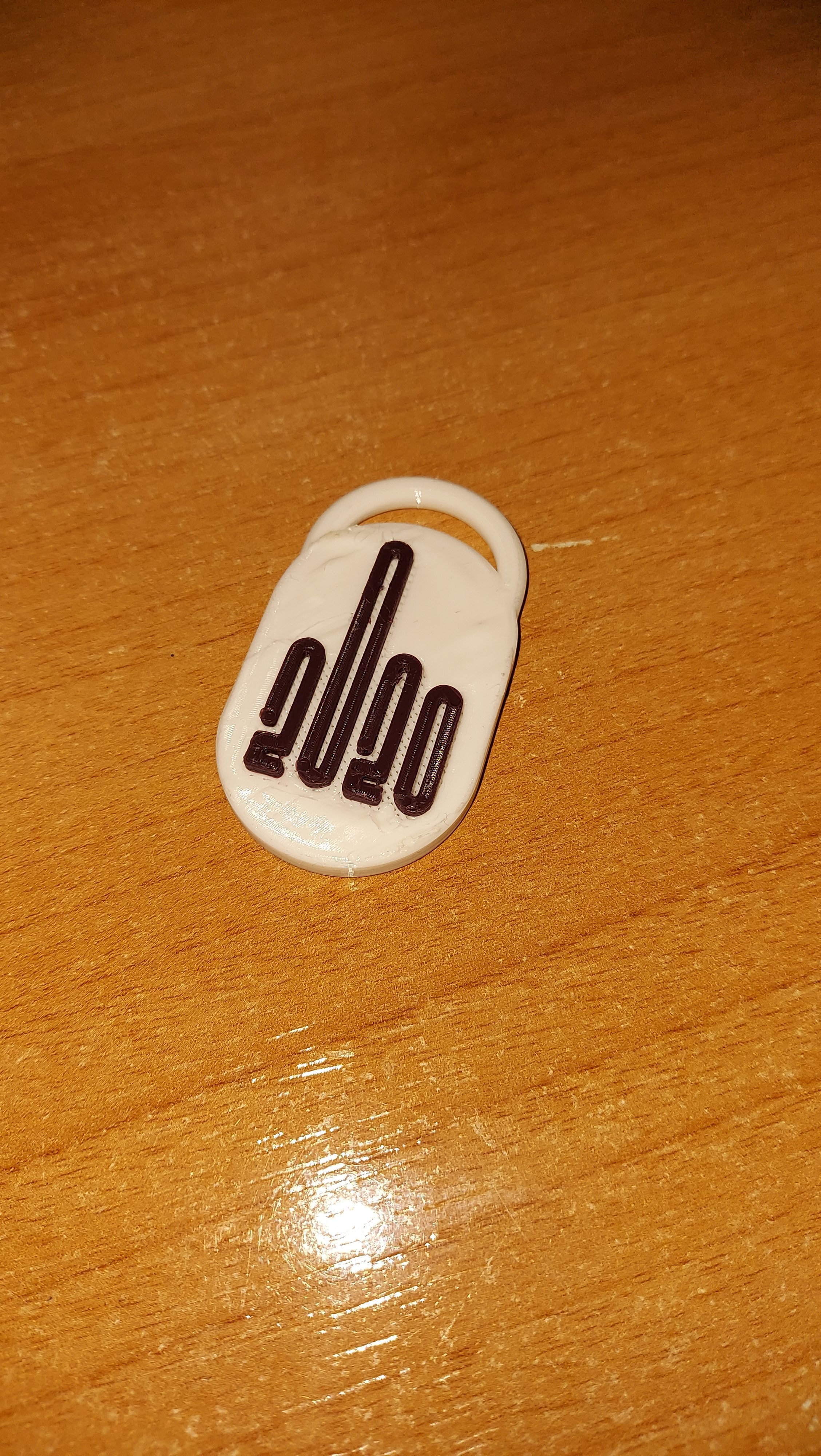 Free STL file Key ring 2020・3D printing idea to download・Cults