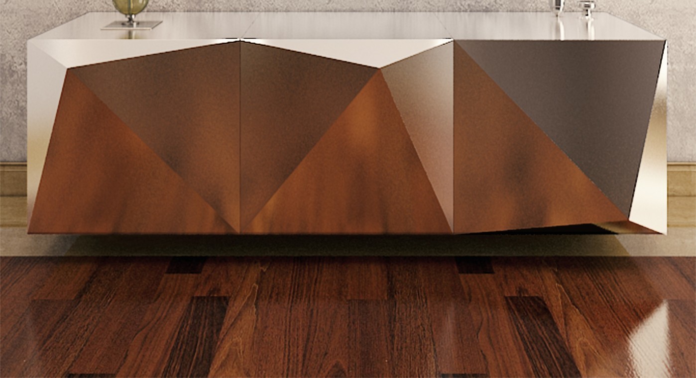 3D file origami table 2-19・3D printing idea to download・Cults