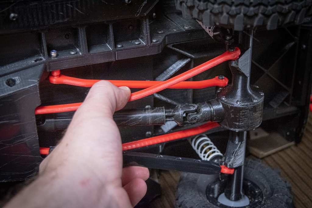 Archivo STL gratis 3DSets Landy Wagon + Ranger 4Door Rear Link Slider ...