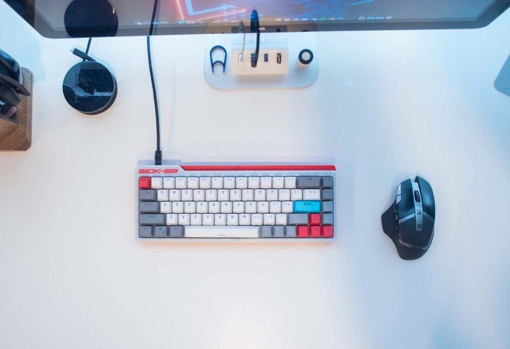 Free STL file Mechanical Keyboard - SiCK-68 ⌨️・3D print model to ...