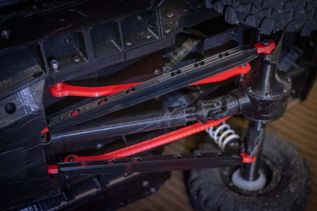 Archivo STL gratis 3DSets Landy Wagon + Ranger 4Door Rear Link Slider ...