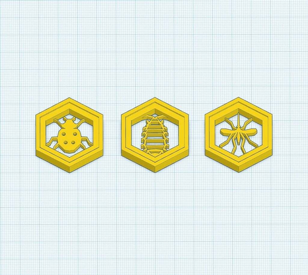 Free STL file Hive! Boardgame - Expansion Bugs・3D printable object to ...