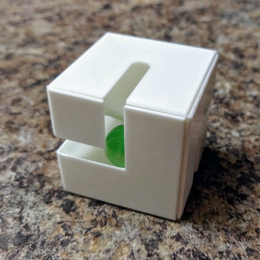 Download free STL file Marble Maze Fidget Cube • 3D printer design ・ Cults