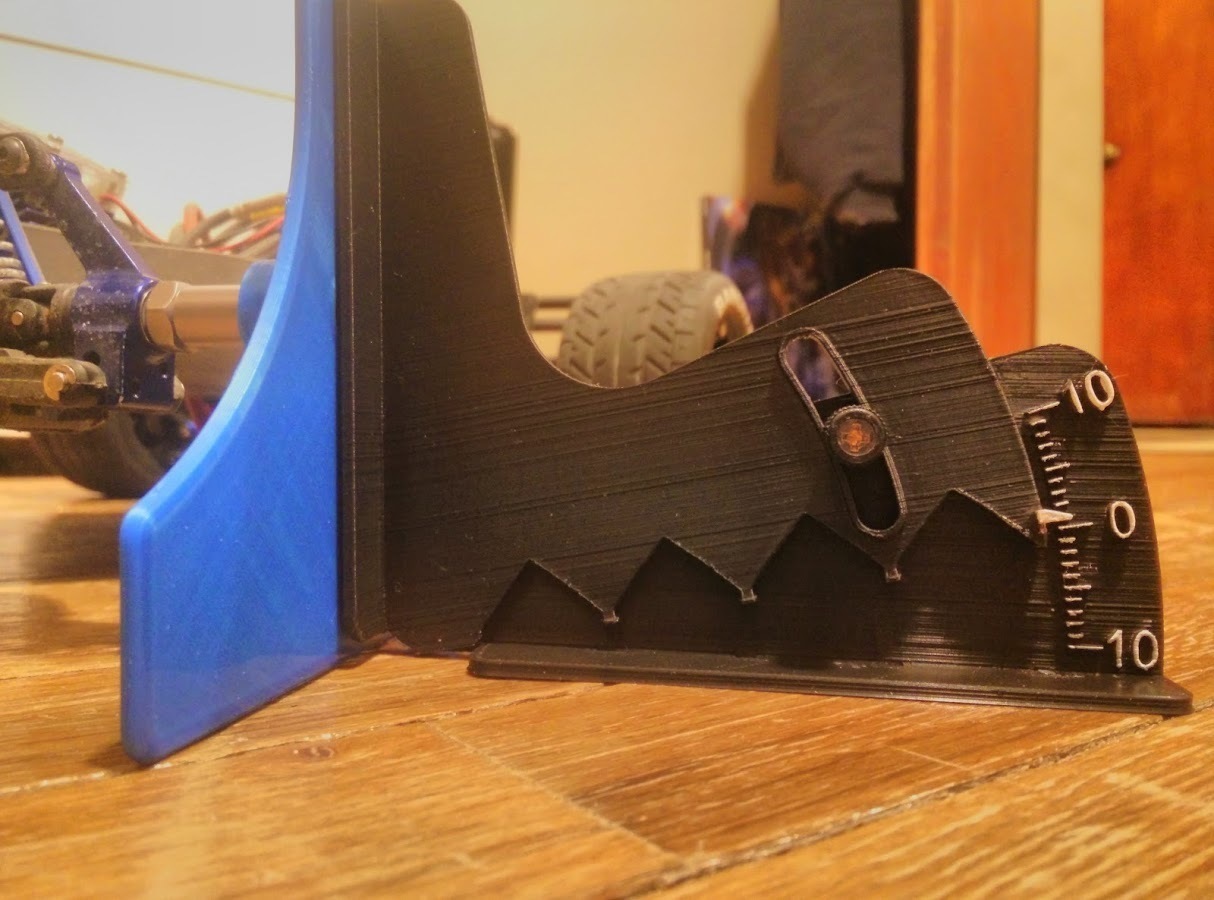 Free STL file Camber Gauge for RC・3D print object to download・Cults