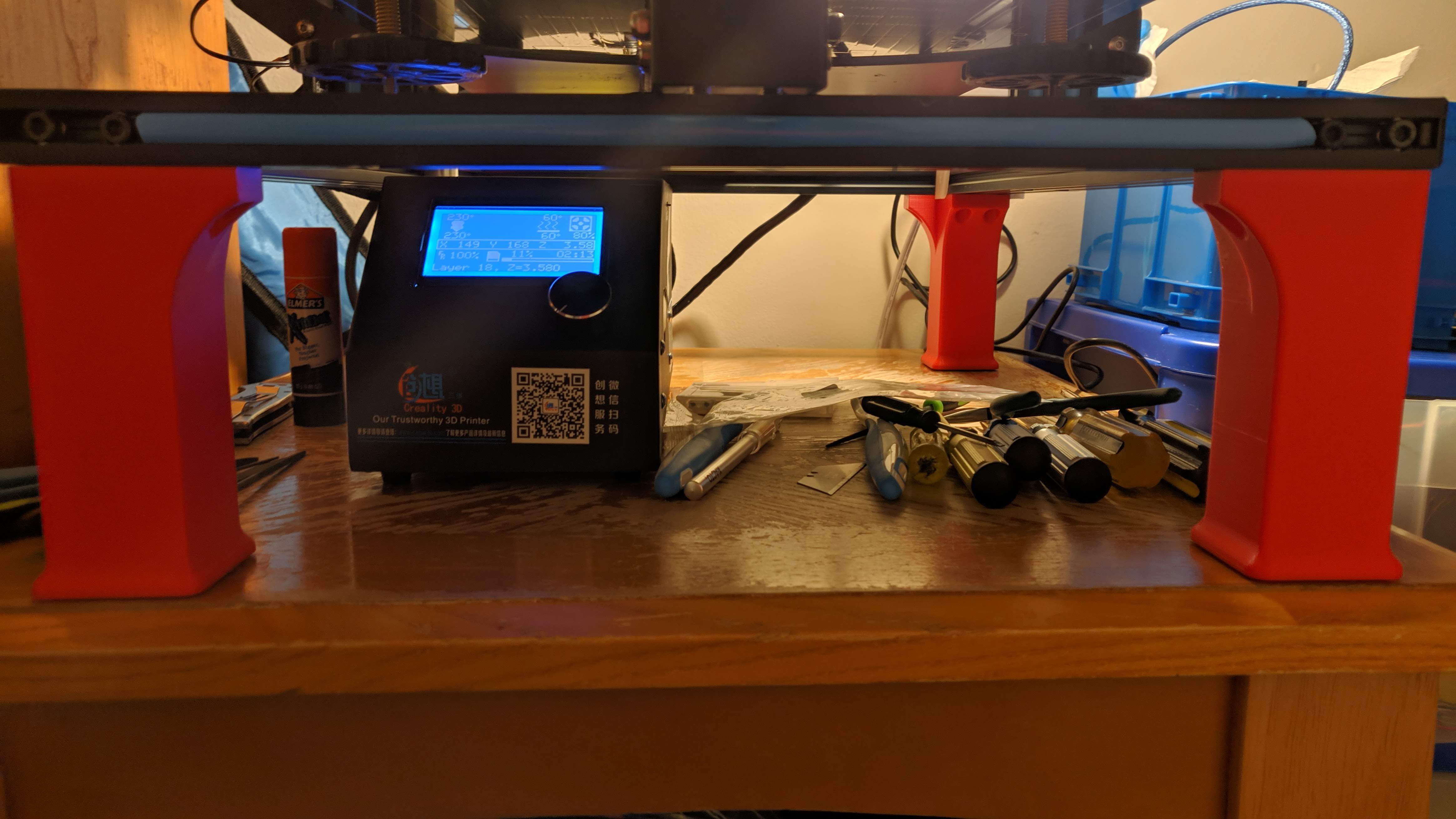 Free STL file CR-10 Leg W/Cork bottom 🦵・Design to download and 3D print ...