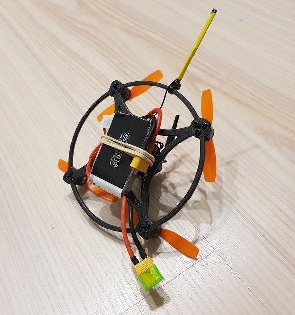 Free STL file MicroDrone 2s 3D printed Frame・3D printer model to ...