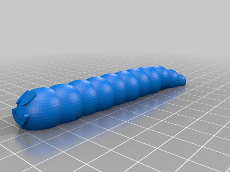 Free 3D file Caterpillar 🐛・3D printable design to download・Cults