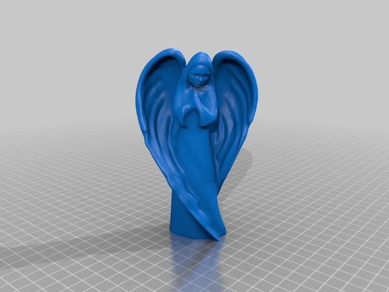 Free 3D file Angel Christmas tree topper・3D printer model to download・Cults
