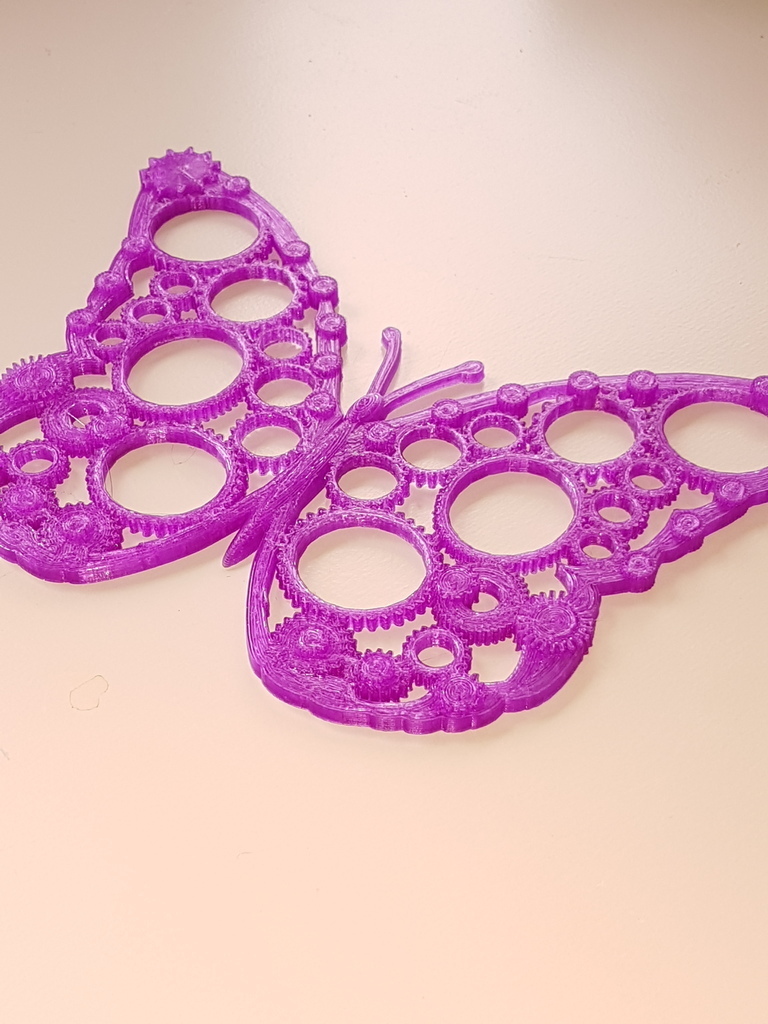 Free 3D file Clockwork Butterfly・3D print design to download・Cults